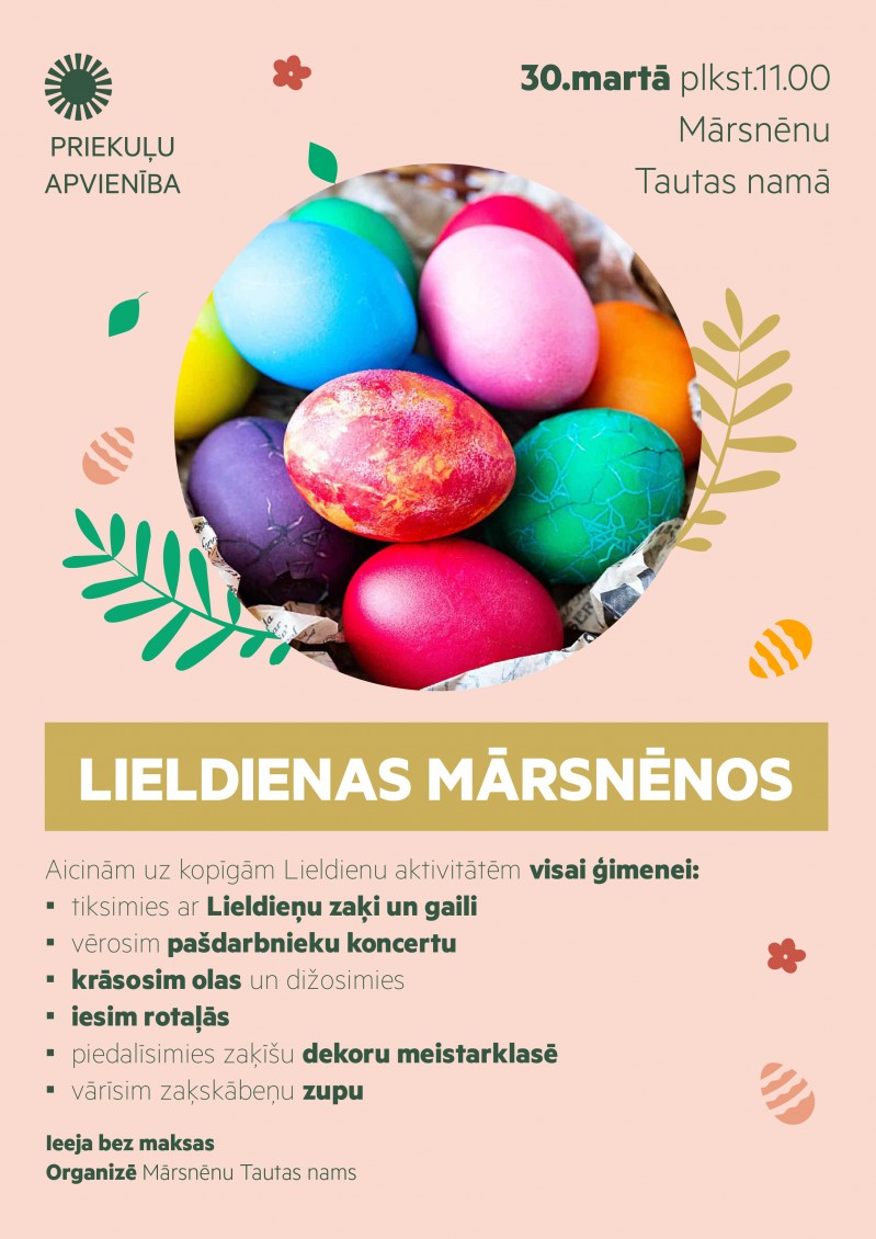 Lieldienu lustes Mārsnēnos - priekuli.lv
